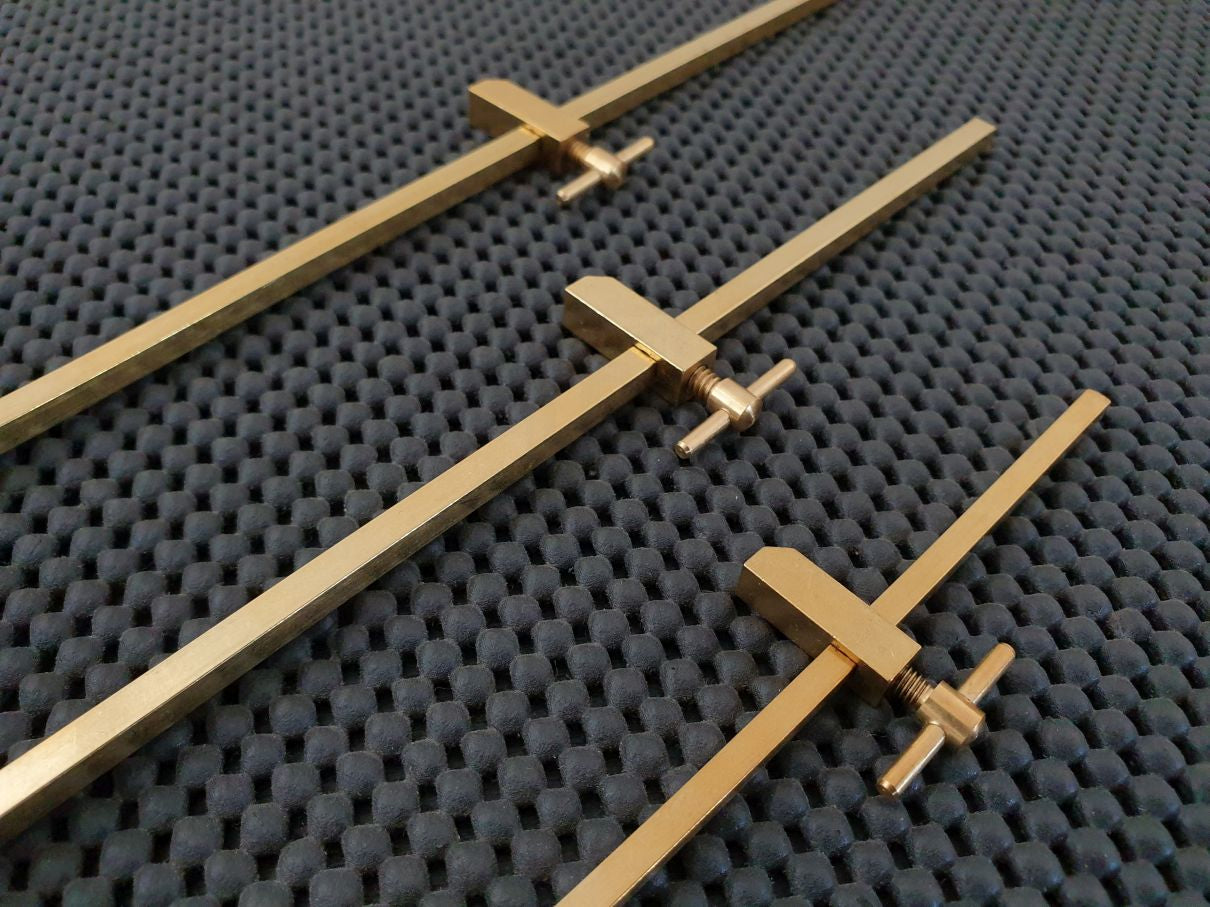 Shogun Japan | Hatagane Brass Clamp - 150, 240 or 360 – ProTooling