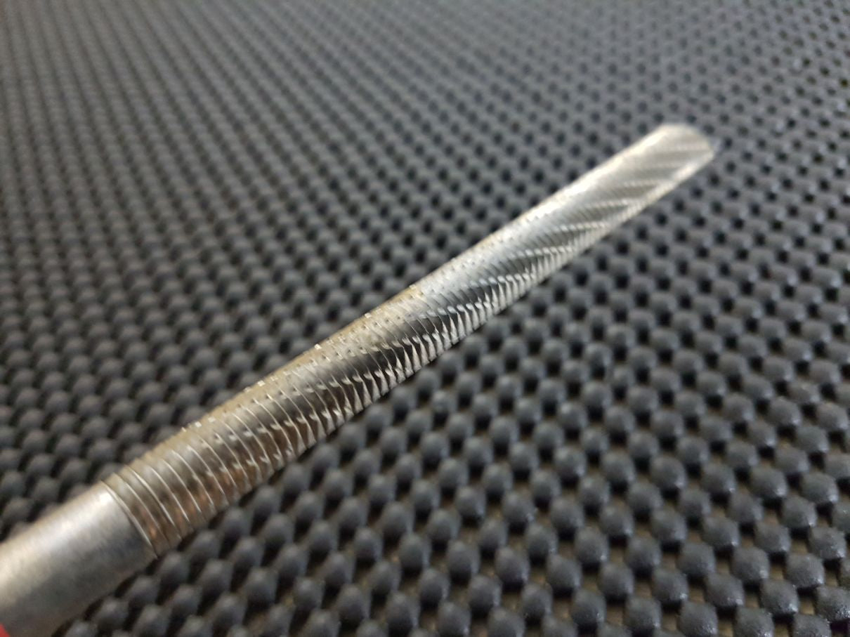 Iwasaki Japanese Rasp | Premium Half-Round Needle File (Extra Smooth C ...