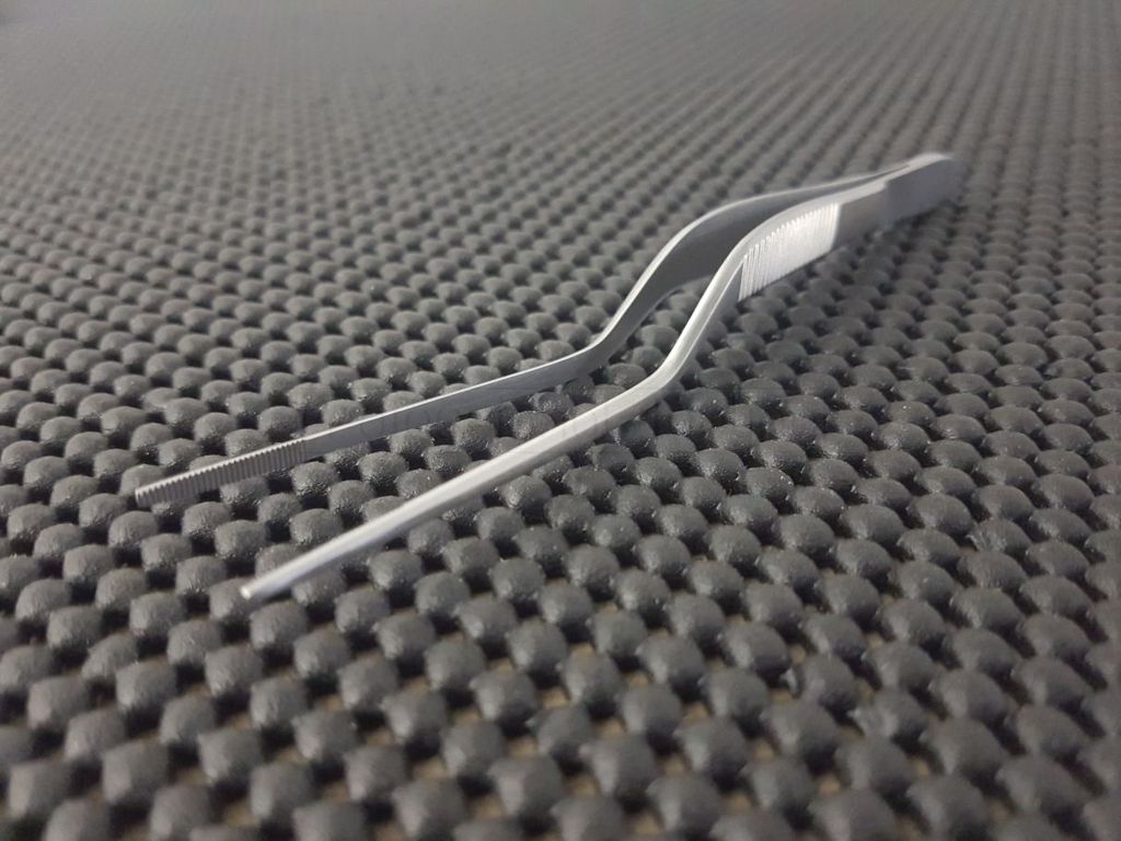 Kazuki Culinary & Plating Tweezers (Stainless Steel) | 140mm Offset ...